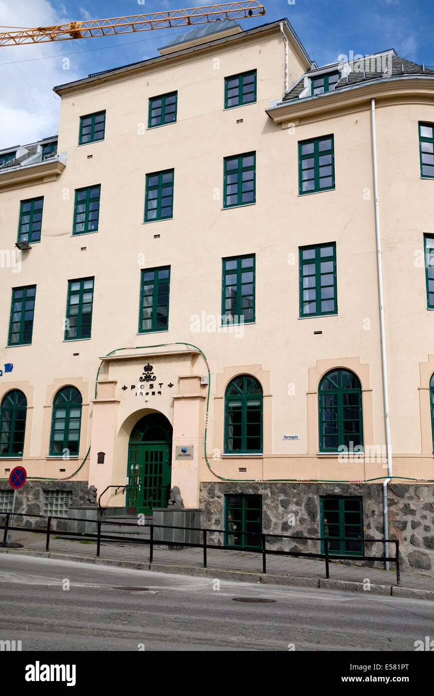 Post office in Alesund Norway built in 1929 Stock Photo - Alamy