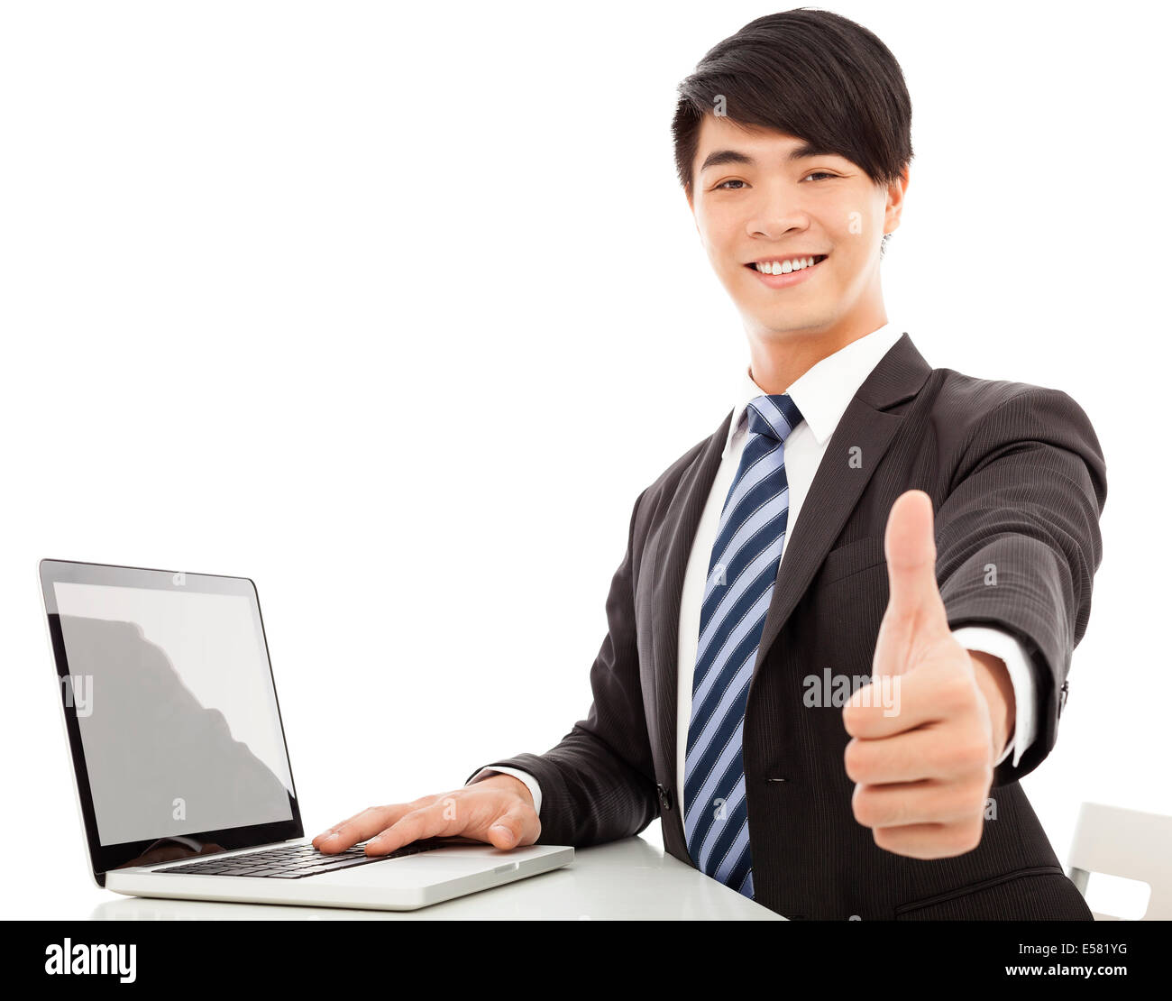 Thumb up man hi-res stock photography and images - Alamy
