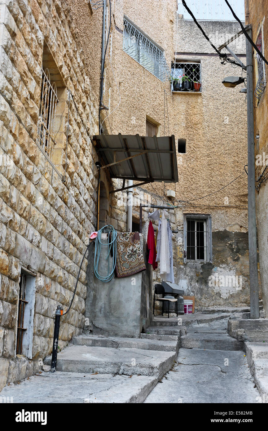 Alleyway in old city, Nazareth, Israel Stock Photo - Alamy