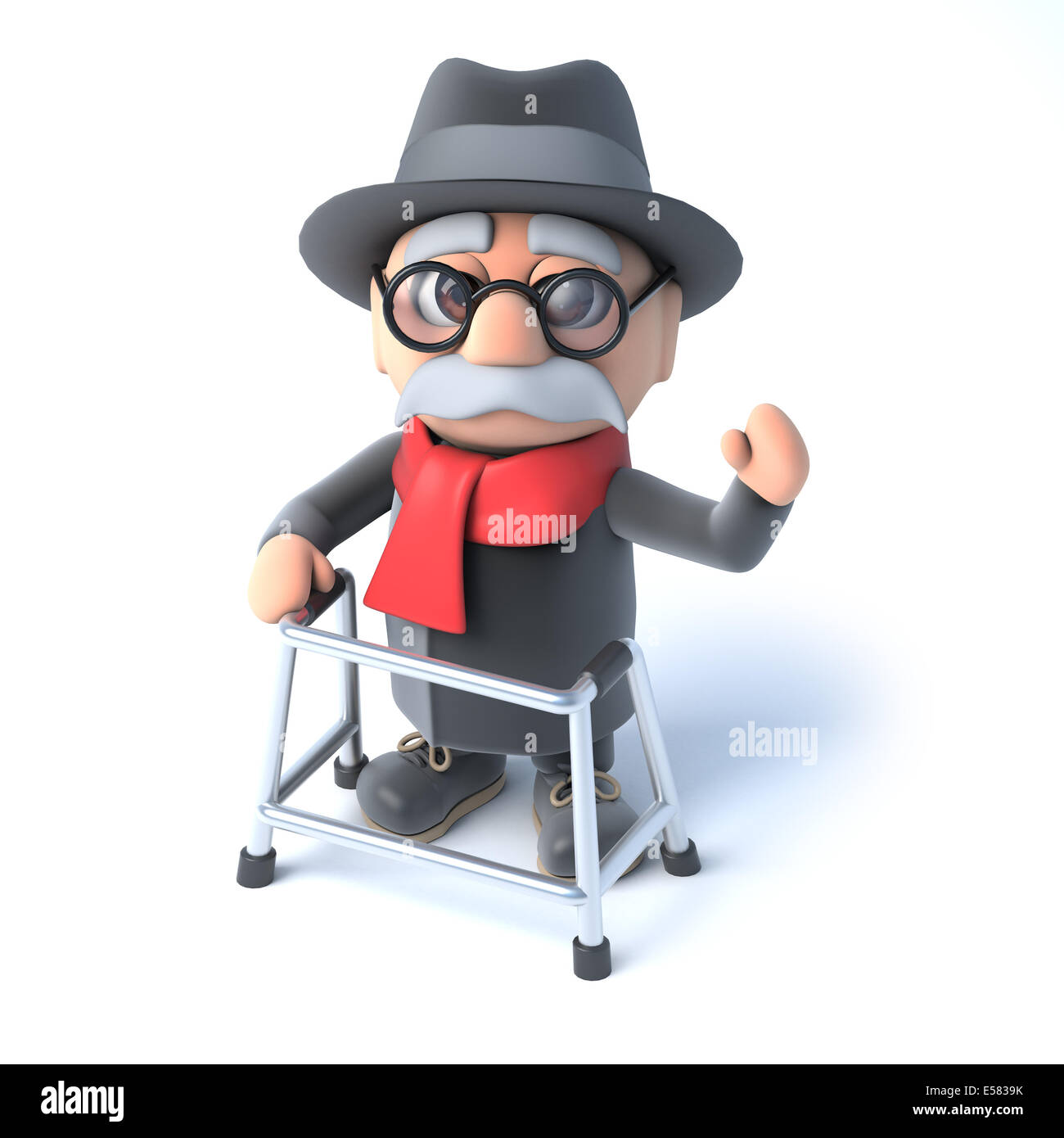 Man Using Zimmer Frame High Resolution Stock Photography and Images - Alamy