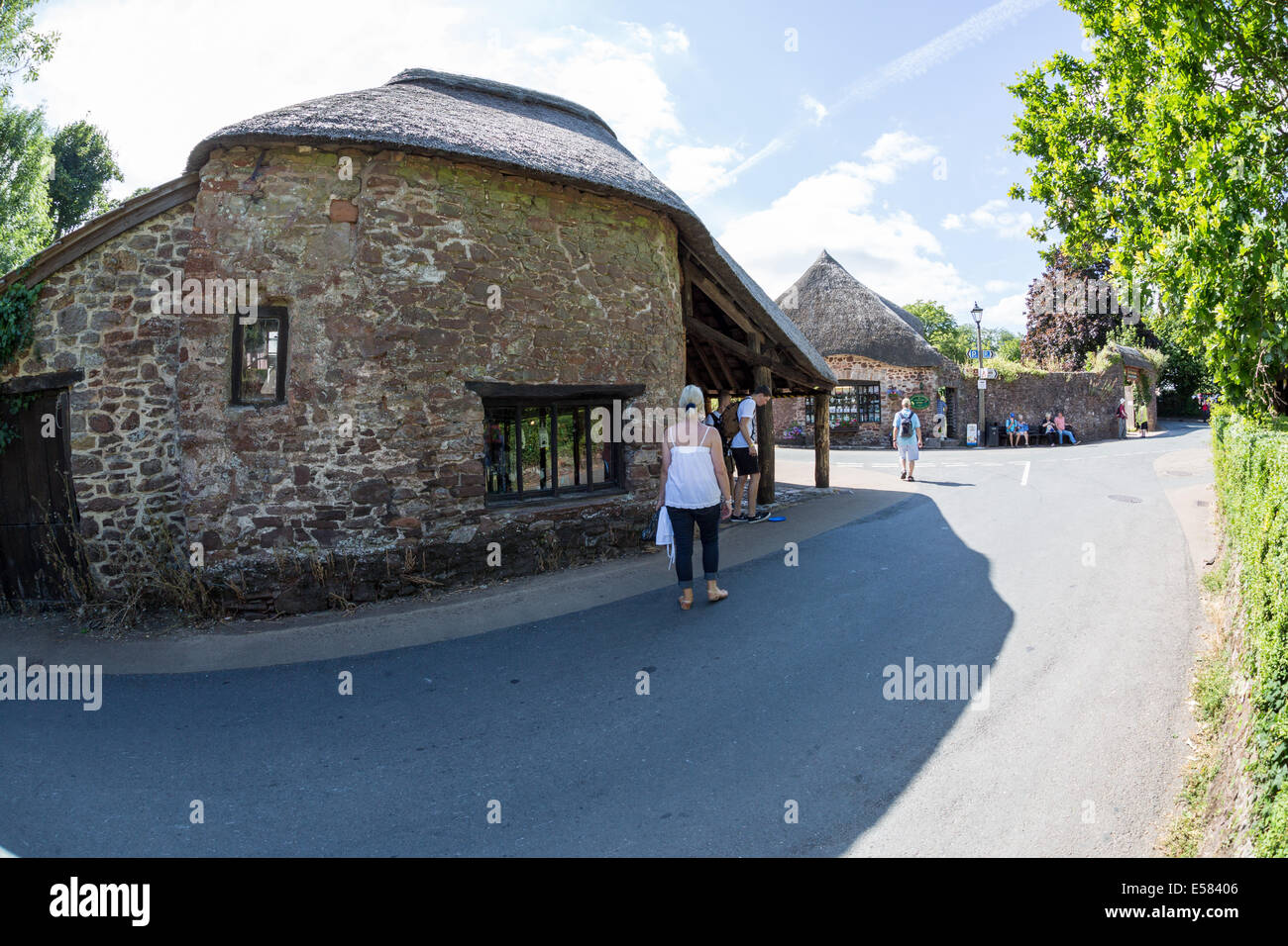 Cockington in Devon is located in the picturesque area of Torquay. A ...