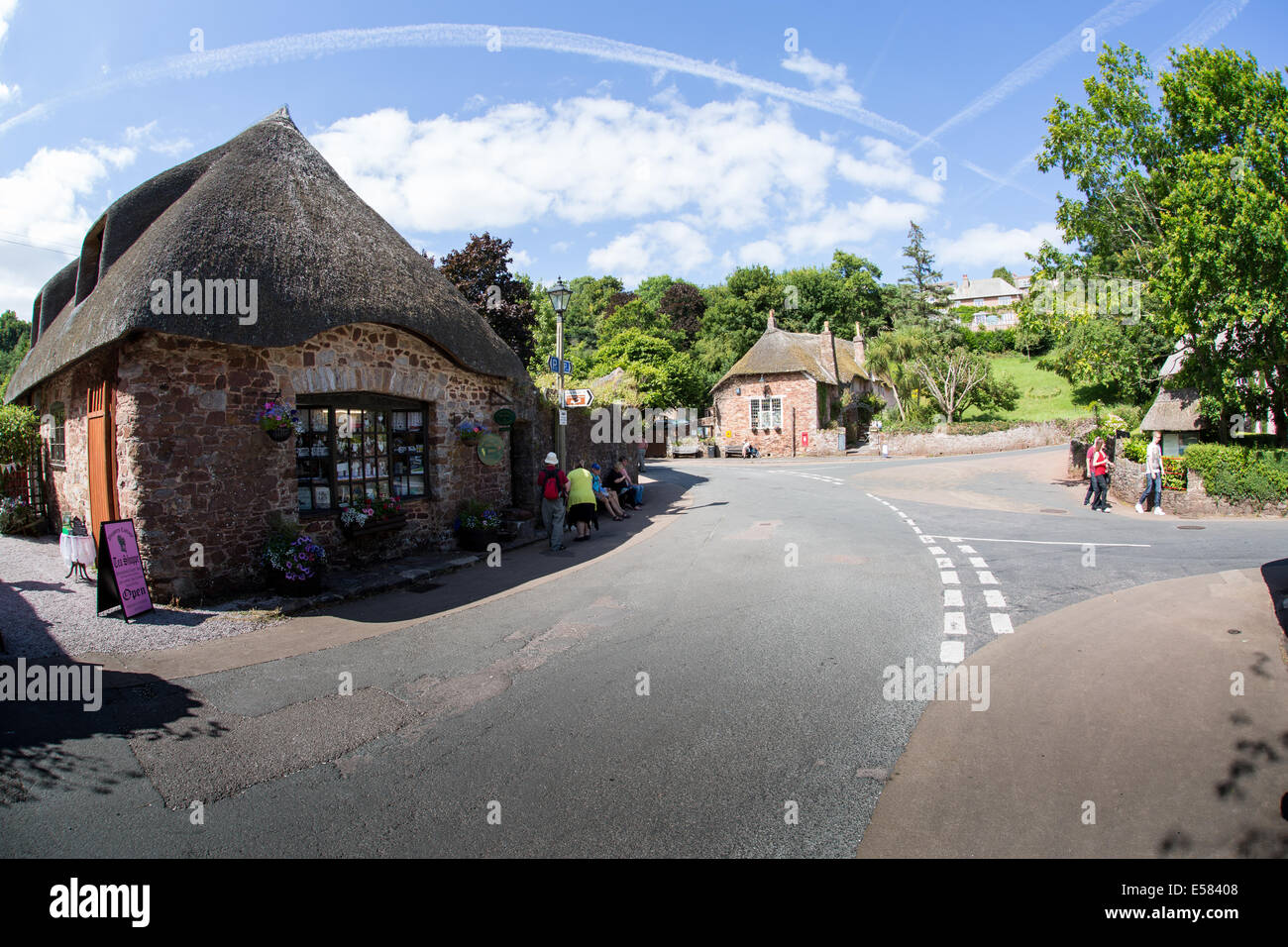 Old english town hi-res stock photography and images - Alamy