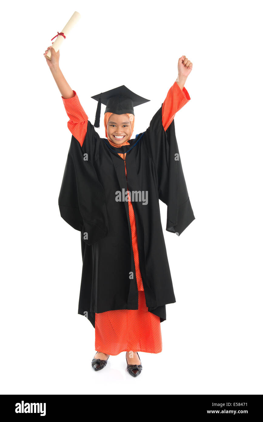 Muslim graduation hi-res stock photography and images - Alamy