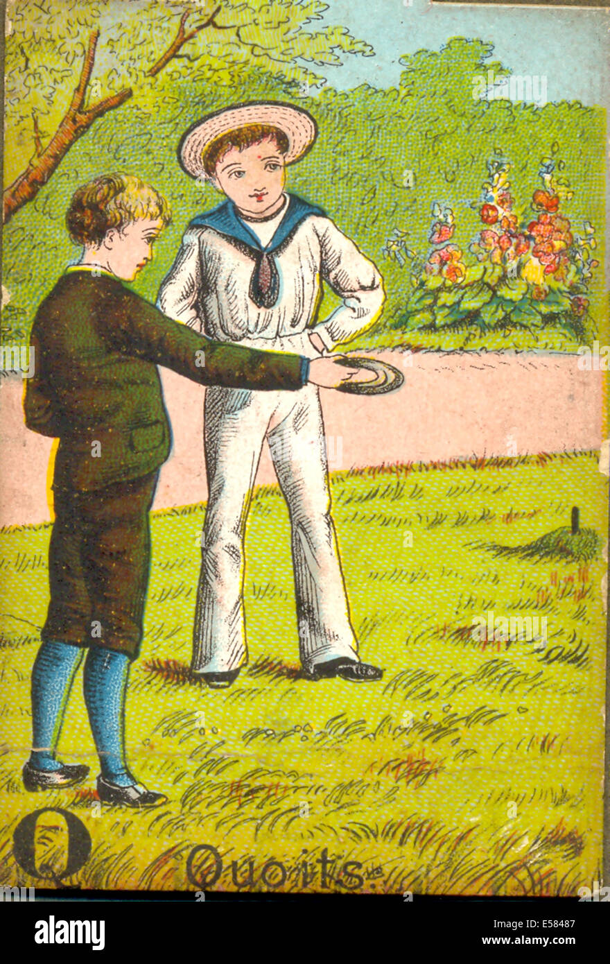 Quoits victorian hi-res stock photography and images - Alamy
