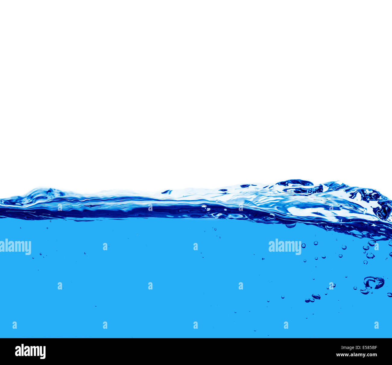 Water splashing isolated on a white background Stock Photo - Alamy