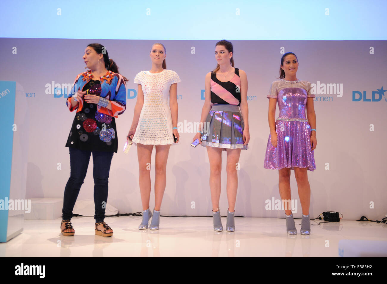 Munich, Germany. 22nd July, 2014. Francesca Rosella (CuteCircuit) with ...