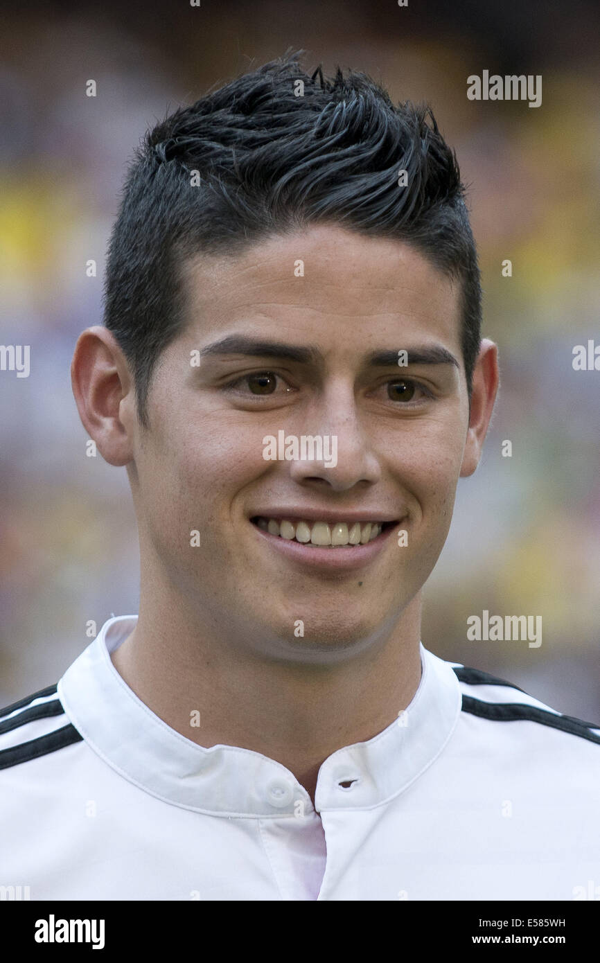 Madrid, Spain. 22nd July, 2014. James Rodriguez during his unveiling as ...