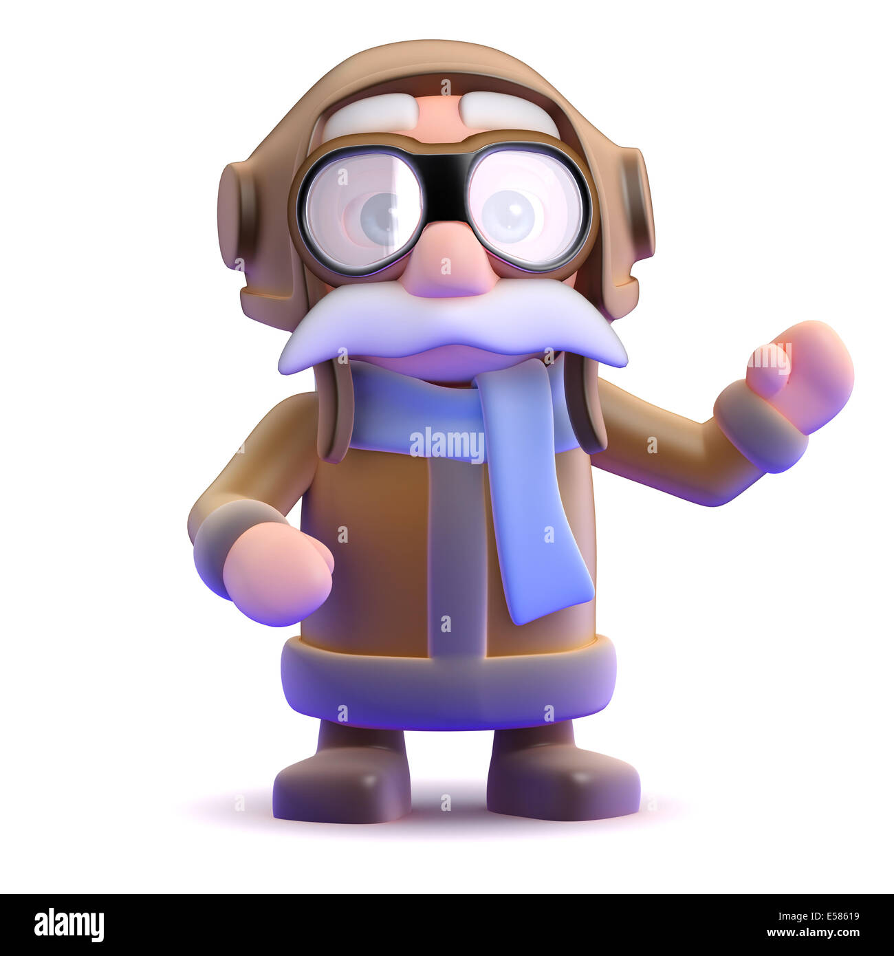 Pilot waving hi-res stock photography and images - Alamy