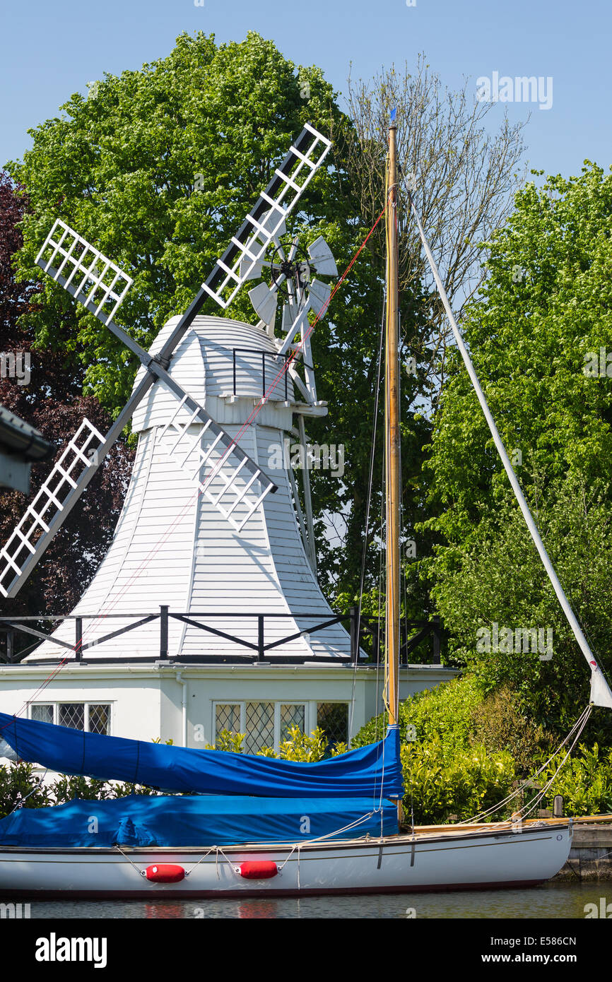 Norfolk broads scenery. England. UK Stock Photo - Alamy