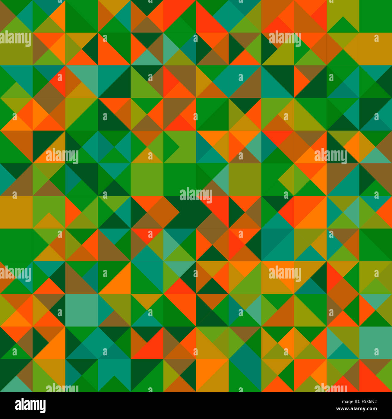 Retro pattern of geometric shapes Stock Photo - Alamy