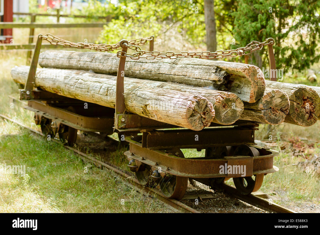 Old railway wagon hi-res stock photography and images - Alamy