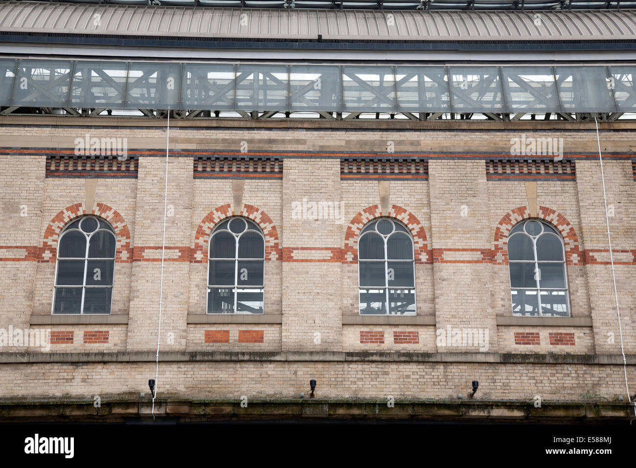 Manchester Piccadilly Railway Station Exterior Facade, England, Britain ...