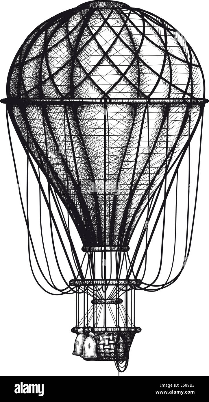 Old Air Ballon Stock Photo - Alamy
