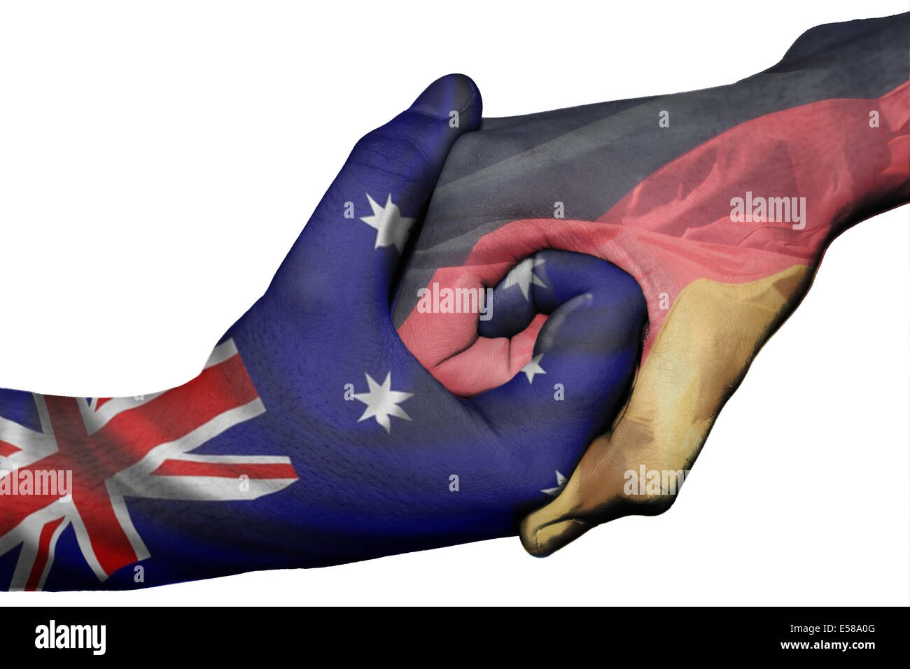 Germany australia flag hi-res stock photography and images - Alamy