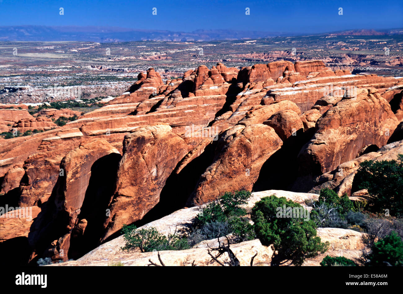 Fin Canyon,Arches National Park,Utah Stock Photo - Alamy