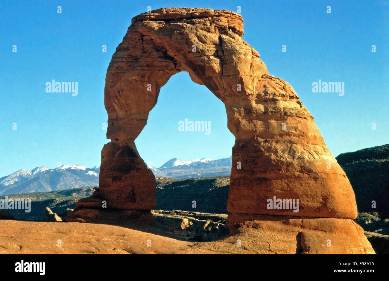 Delicate Arch,Arches National Park,Utah Stock Photo - Alamy