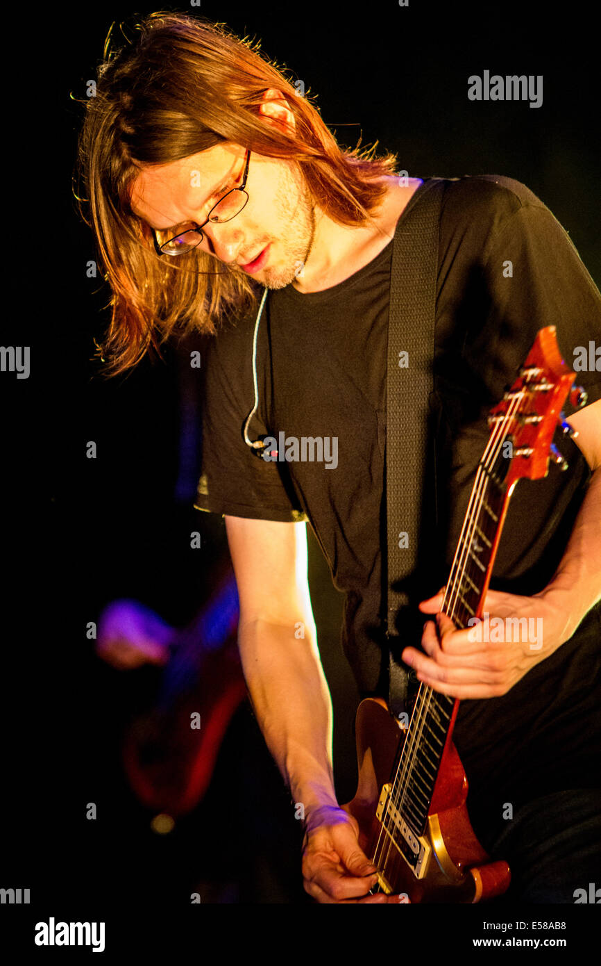 Milan Italy. 10th May 2012. The English musician STEVEN WILSON leader ...
