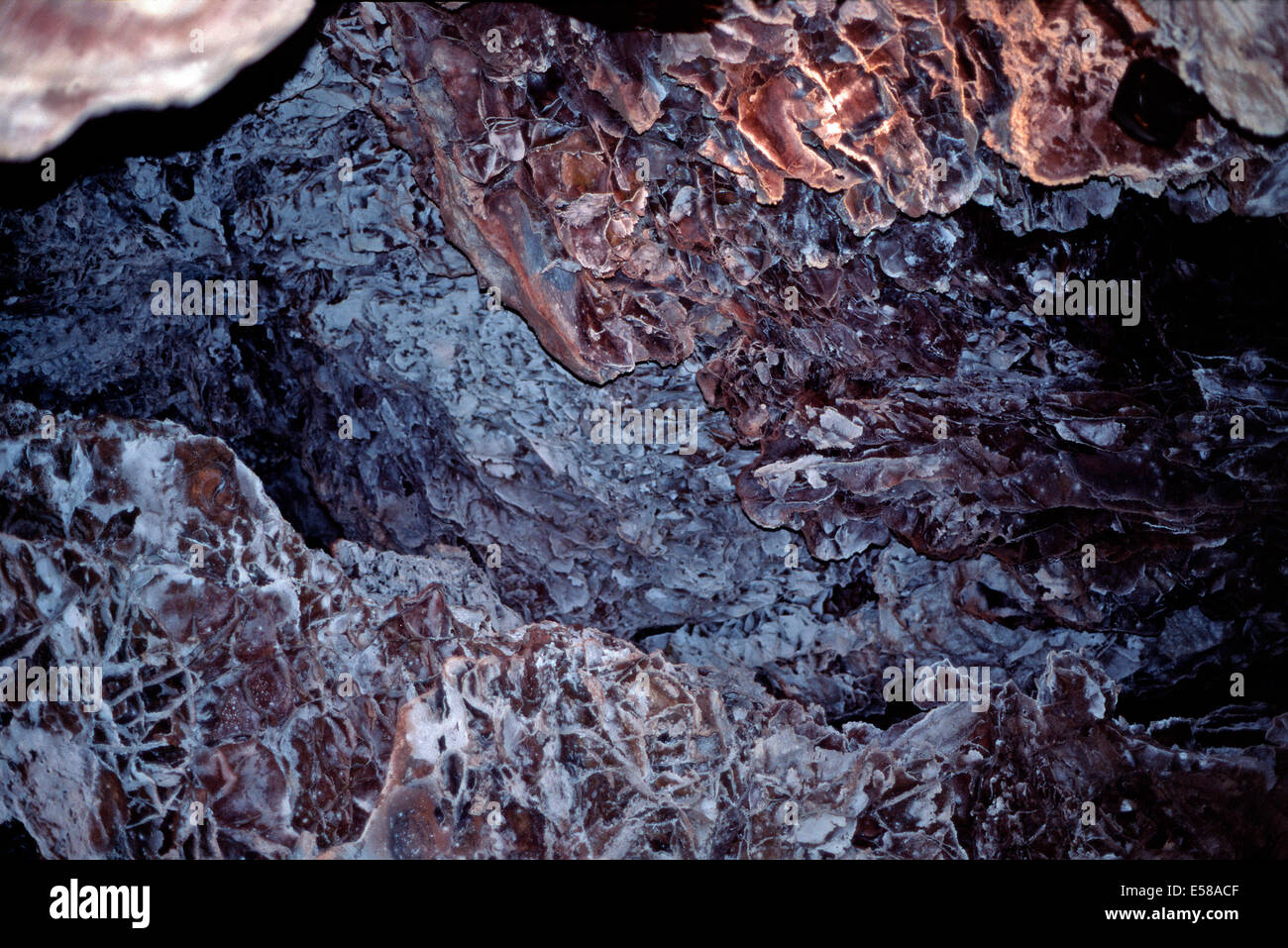 Boxwork formations wind cave national park south hi-res stock ...
