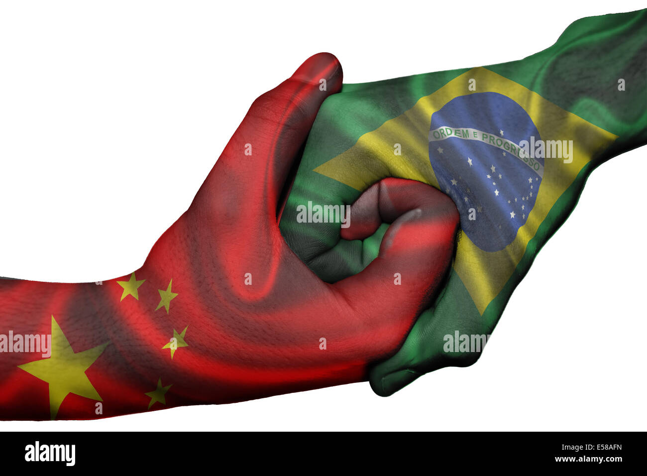 China brazil meeting hi-res stock photography and images - Alamy
