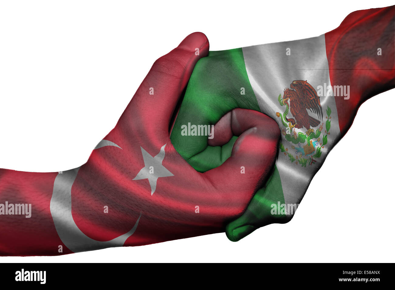 Mexican handshake hi-res stock photography and images - Alamy