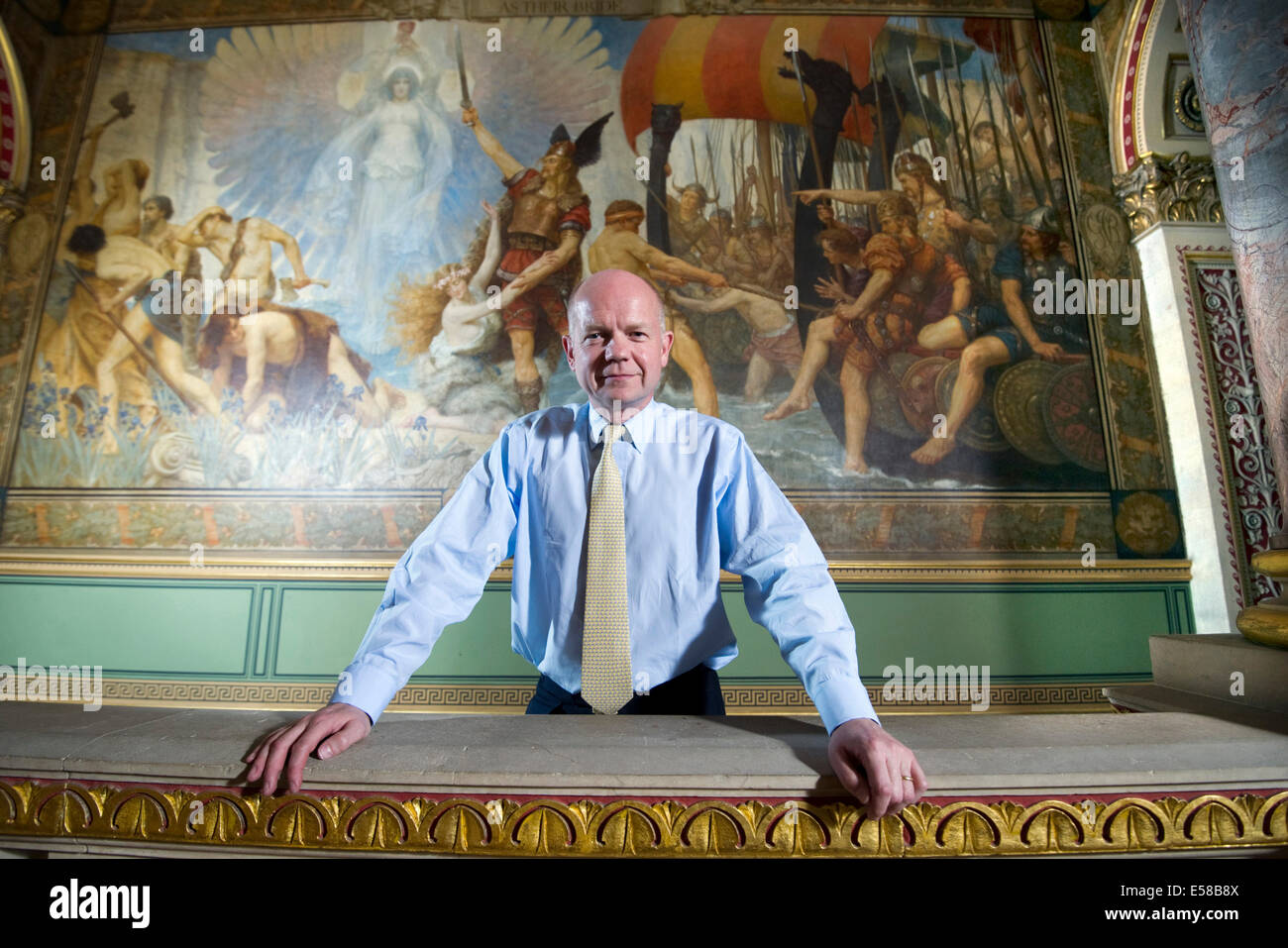 William Hague former Foreign Secretary at the Foreign Office Stock ... William Hague former Foreign Secretary at the Foreign Office Stock ...