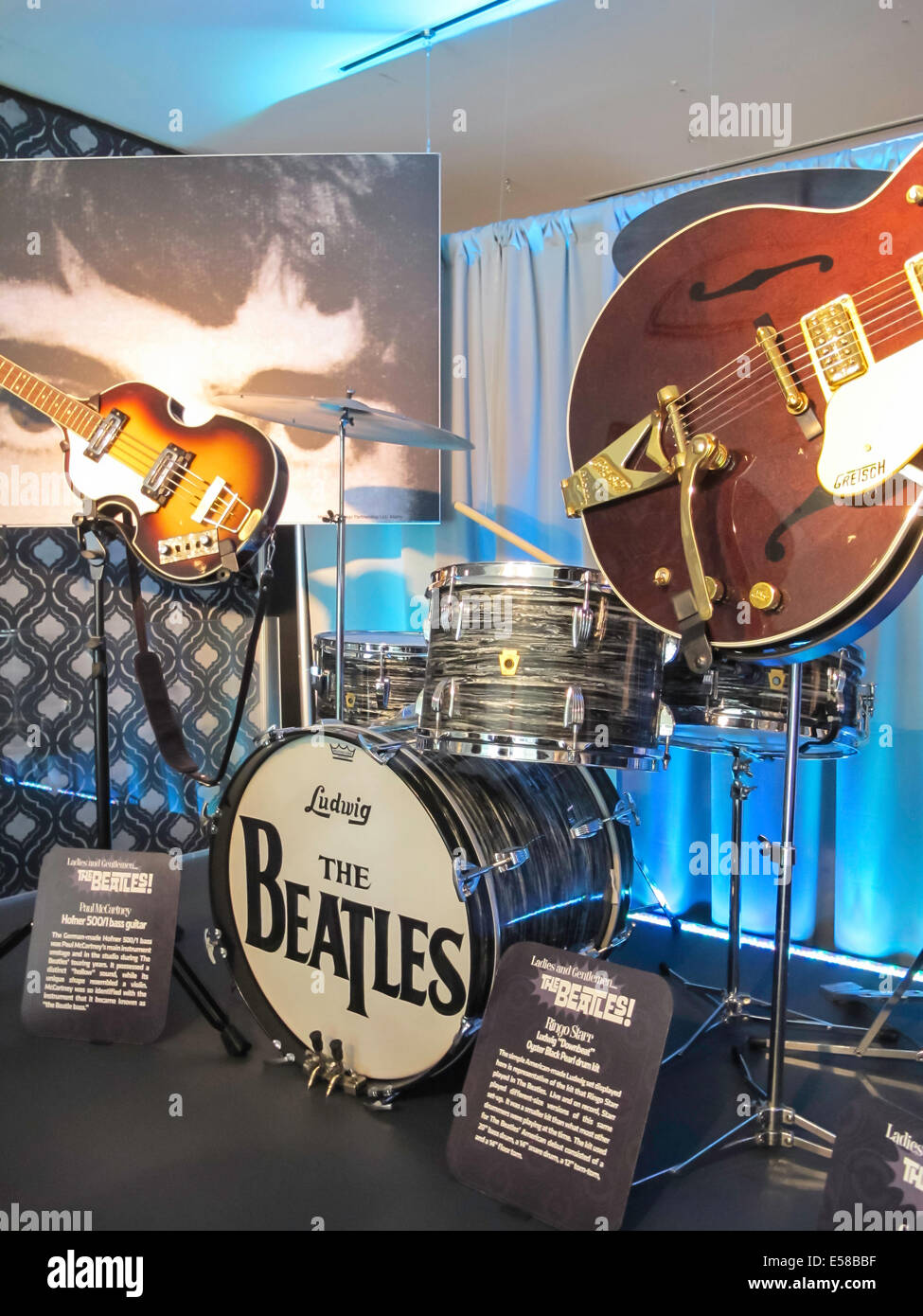The Beatles, Historical Exhibit, New York Public Library for the ...