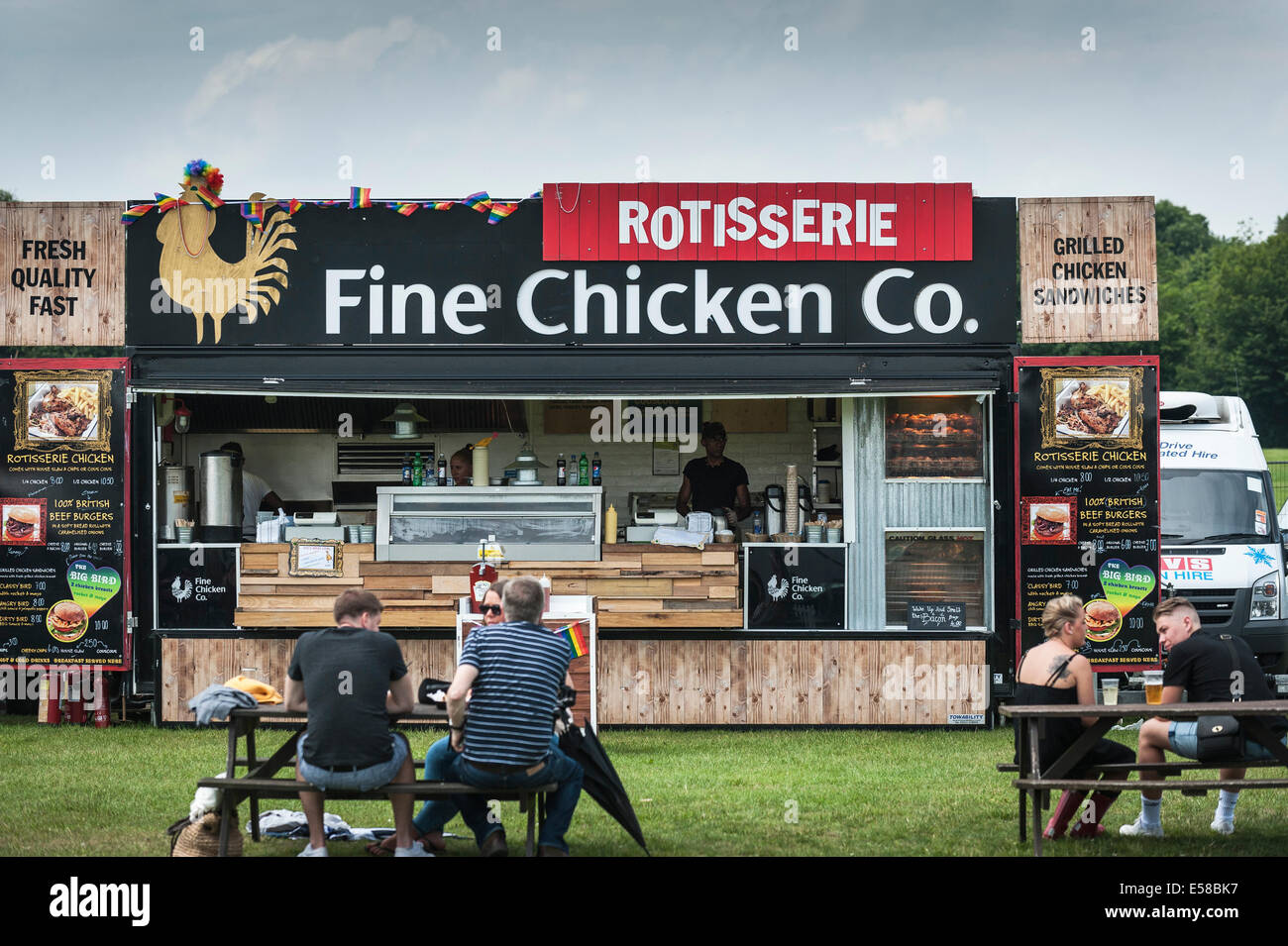 Mobile food stall hi-res stock photography and images - Alamy