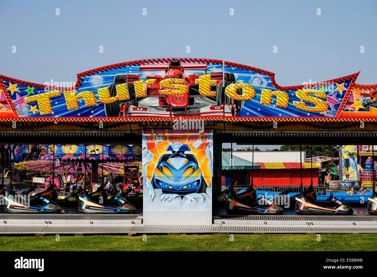 A fun fair at the Brentwood Festival Stock Photo - Alamy
