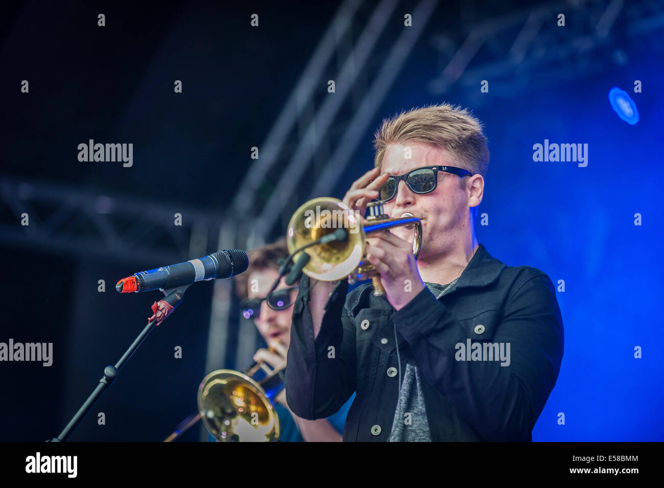 The Kubricks performing at the Brentwood Festival Stock Photo - Alamy