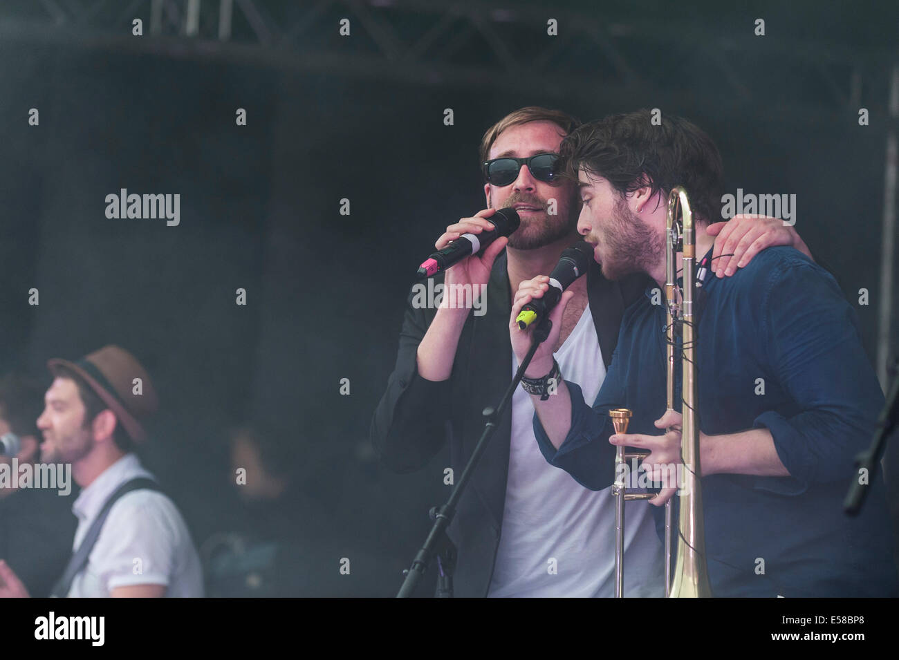 The Kubricks performing at the Brentwood Festival Stock Photo - Alamy