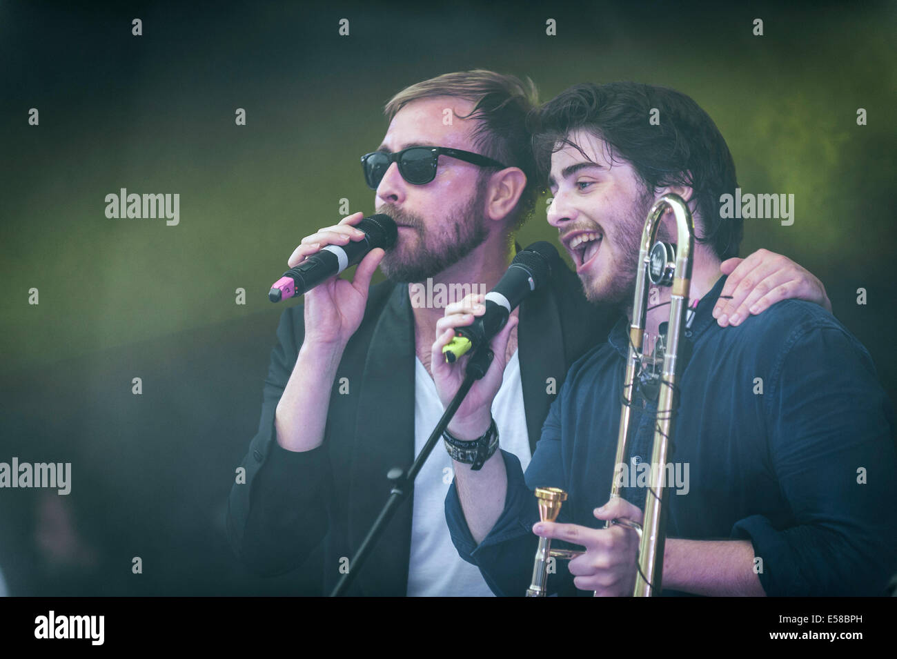 The Kubricks performing at the Brentwood Festival Stock Photo - Alamy