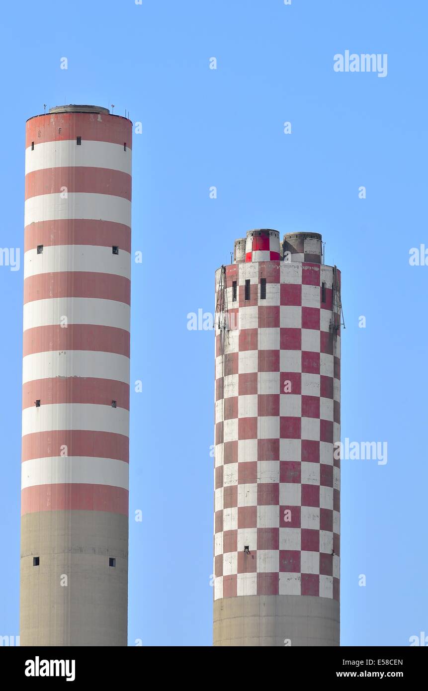 modern life, civilization, well-being, but also pollution and ...