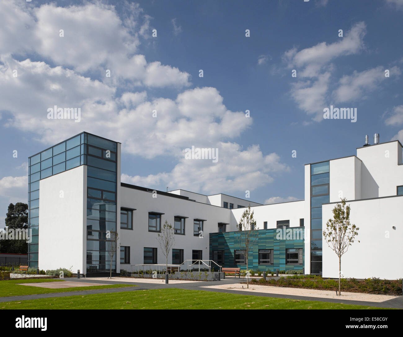 Exterior of Finchley Memorial Hospital, London Stock Photo - Alamy