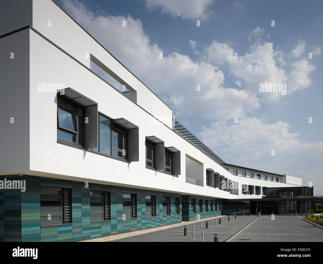 Exterior of Finchley Memorial Hospital, London Stock Photo - Alamy