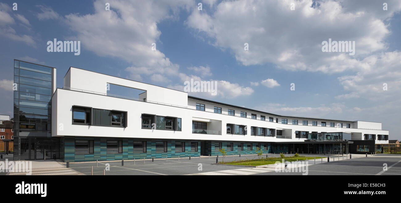 Exterior of Finchley Memorial Hospital, London Stock Photo - Alamy