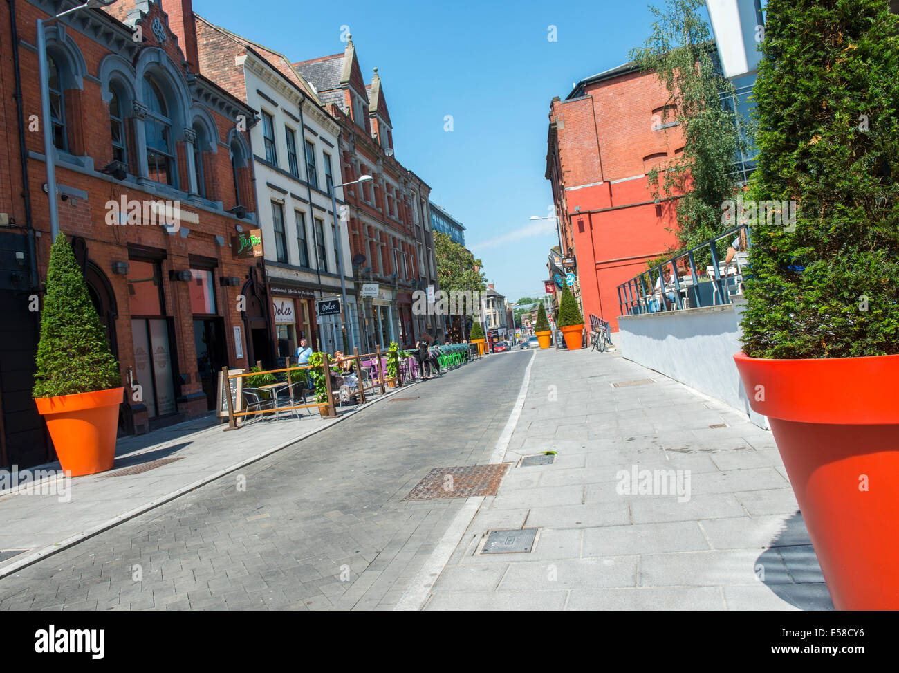 Nottingham pedestrian street hi-res stock photography and images - Alamy