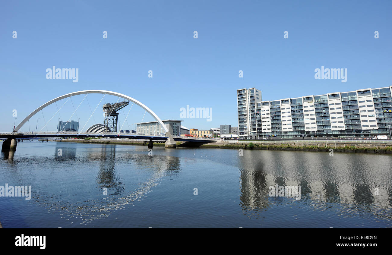 CLYDE ARC BRIDGE SCOTTISH EXHIBITION AND CONFER GLASGOW SCOTLAND 23 ...