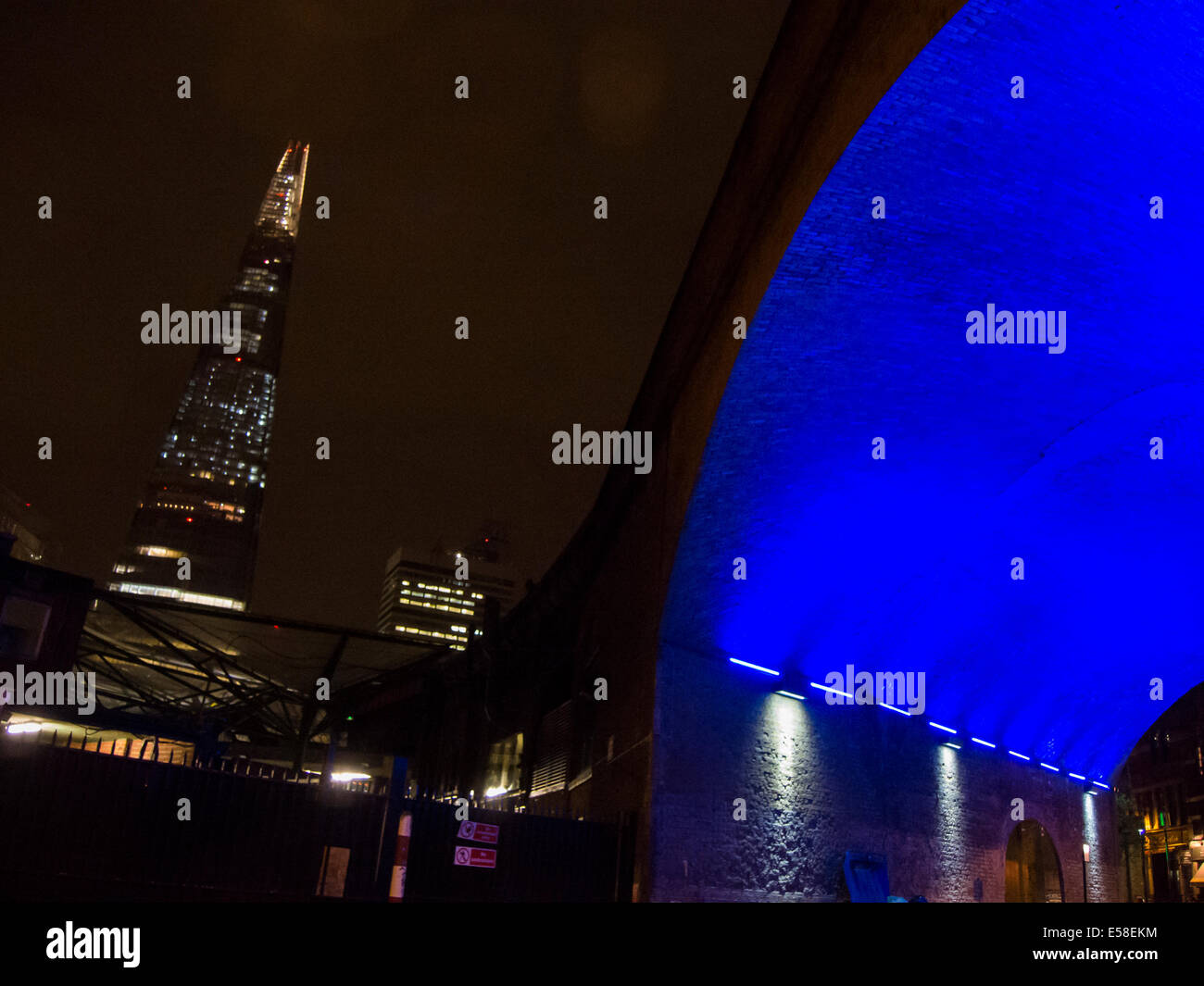 The Shard at night Stock Photo - Alamy