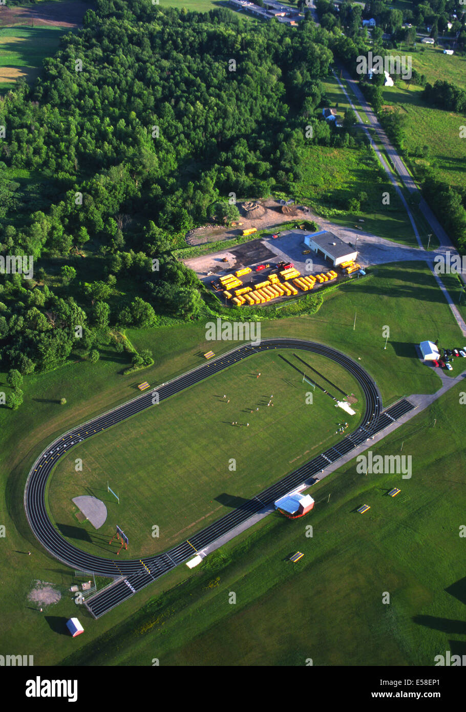 Aerial View High School Stock Photos & Aerial View High School Stock ...