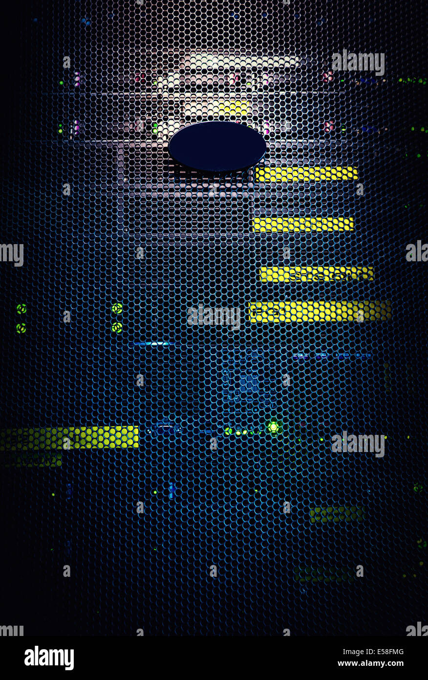 Server cover close-up Stock Photo - Alamy