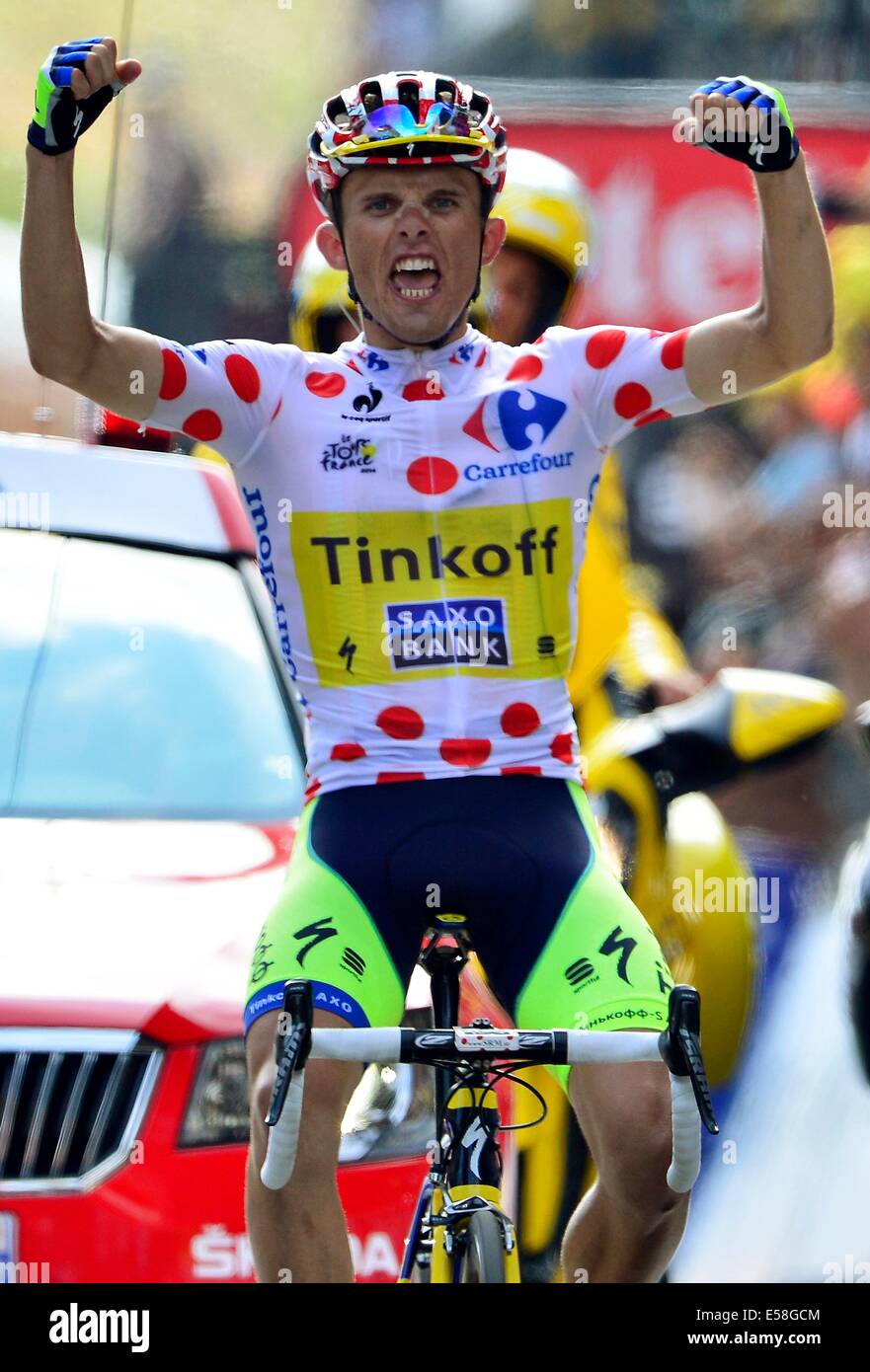 Tinkoff cycling team hi-res stock photography and images - Alamy