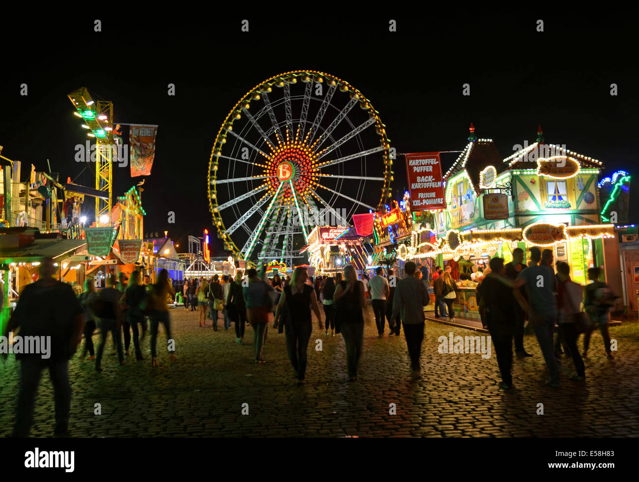 The Rhine Fair in Dusseldorf - Germany - takes place from 11 July to 20 ...