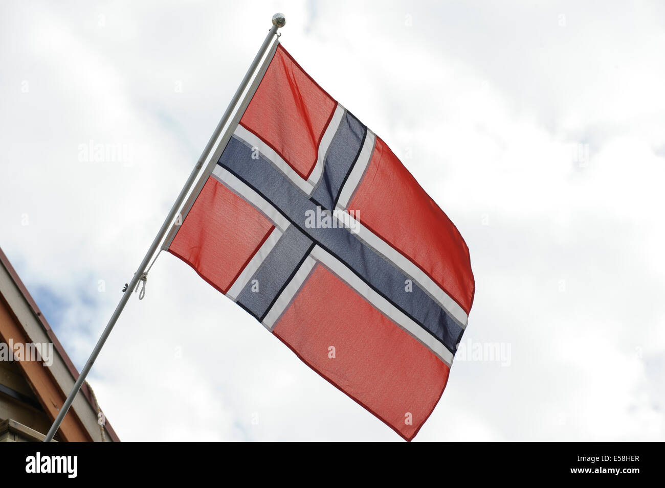 Norwegische flagge hi-res stock photography and images - Alamy