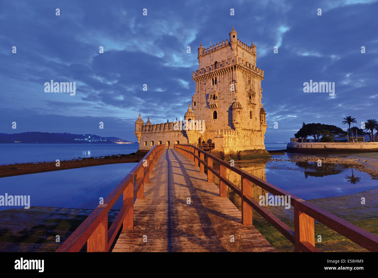 Portugal, Lisbon, Belem Tower, Tower of Belem, Unesco World Heritage ...