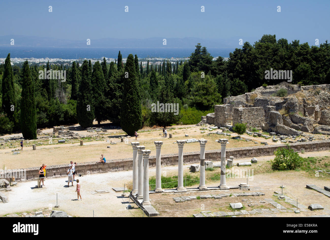 The Asklepion an Acient Hospital and Religeous Centre dedicated to the ...