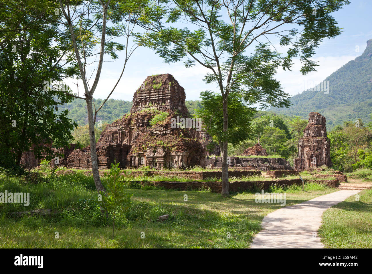Champa temple hi-res stock photography and images - Alamy