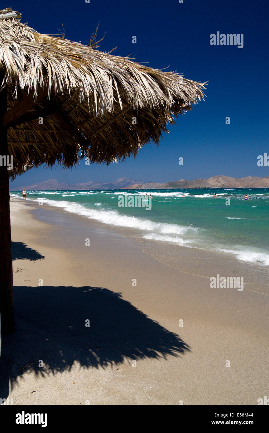 Tingaki Beach, with the Islands of Pserimos and Kalymnos on the right ...