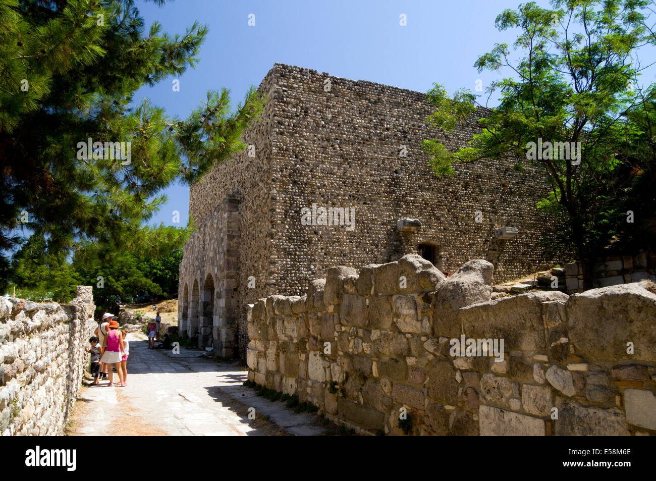 The Nymphaeum a Roman Public Lavatory dating from the 3rd Century BC ...