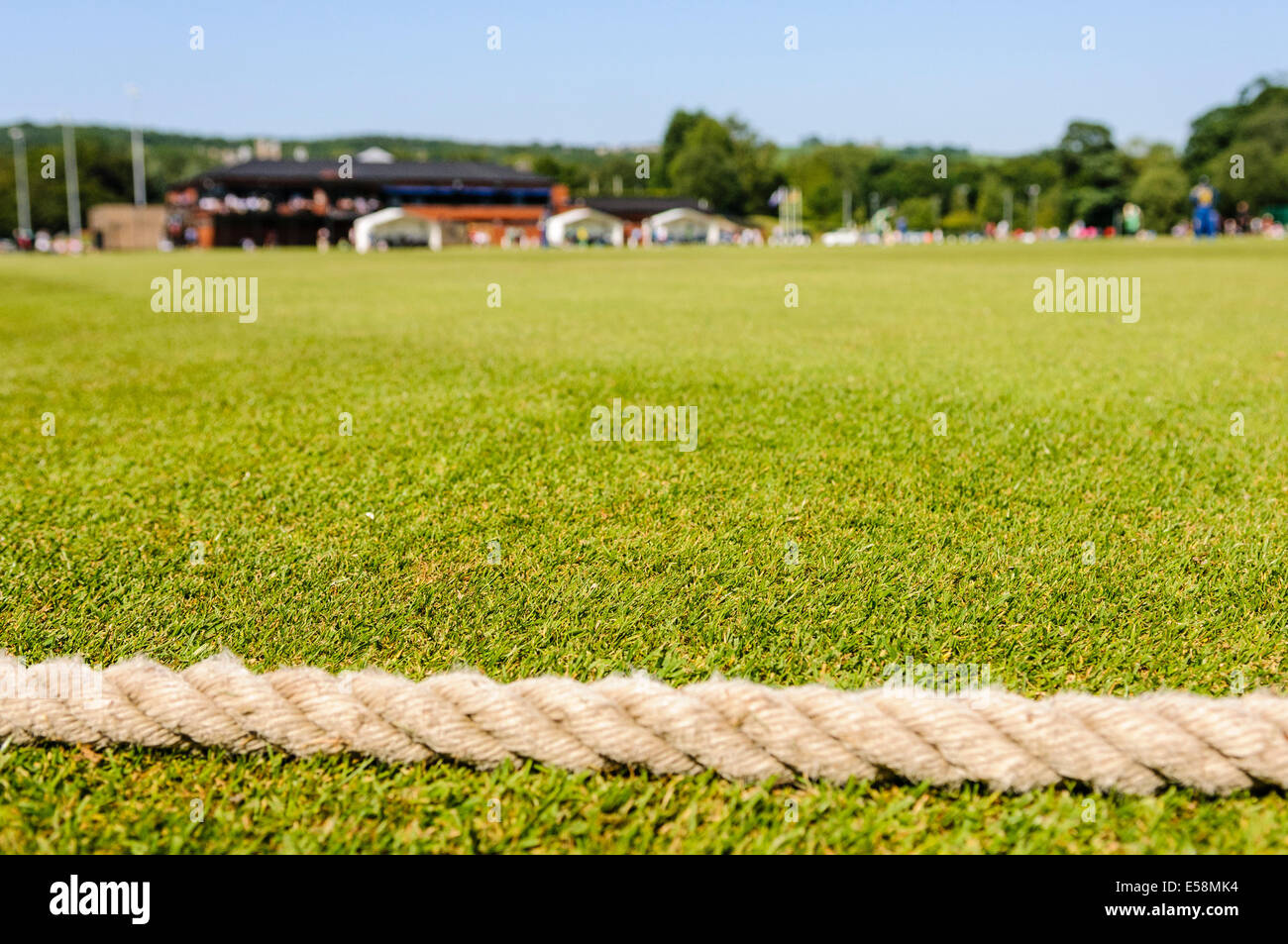 Pitch boundary hi-res stock photography and images - Alamy