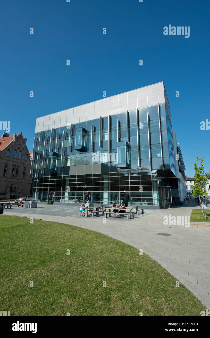 The Alan Gilbert Learning Commons Building, designed by Sheppard Robson ...
